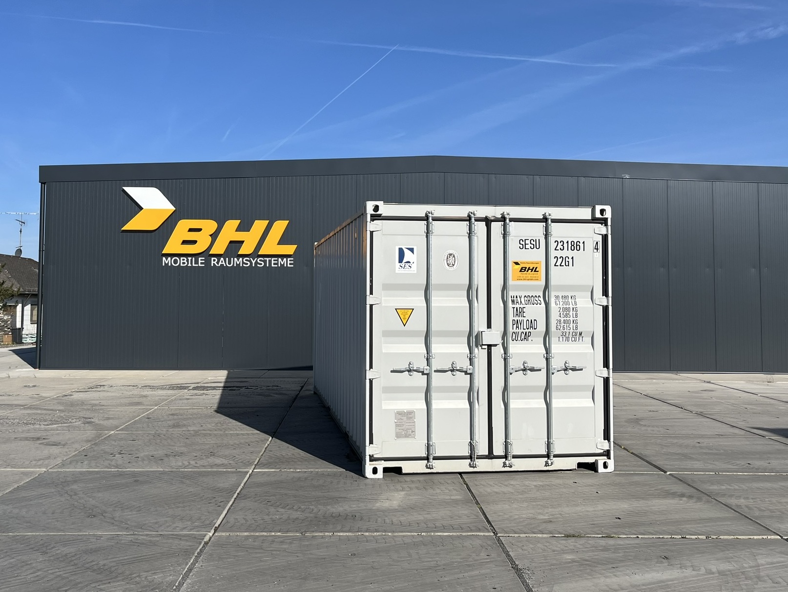 20´ Seecontainer, neuwertig - BHL